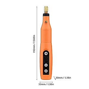 Cordless Rotary Tool, Geevorks 4.2V Rotary Tool Kit 5-Speed with 56 Accessories, Mini Electric Grinder Tool with LED Light for Cutting Sanding Engraving Polishing & DIY, USB Charging