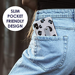 JAGA | Universal Silicone Finger Hand Band Grip Strap or Kick Stand for All Smart Phones | Phone Accessories (ICY Blue)