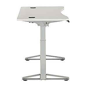 Safco Products Defy™ Electric Height Adjustable Sit to Stand Desk, Sit-Stand Desk for Home & Office