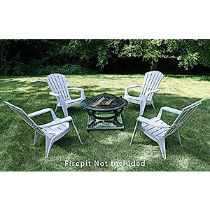 Northland Online Deck Defender & Grass Guard, High Temp Fire Pit Heat Shield, Fire Pit Mat for Grass Lawn Protection, Fire Pit Pad for Outdoors, Bonfires, Wood Burning