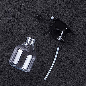 Spray Bottles, 8 Pcs 8oz Plastic Spray Bottles Durable Clear Empty Spray Bottles with Adjustable Spray Head for Plant Watering, Haircutting, Kitchen Cleaning, Alcohol Disinfection, Pet Cleaning.