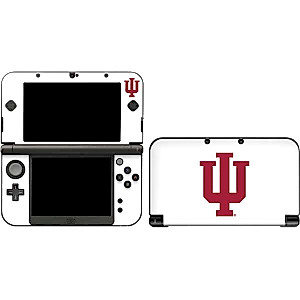 Skinit Decal Gaming Skin Compatible with 3DS XL 2015 - Officially Licensed Indiana University IU Logo White Design