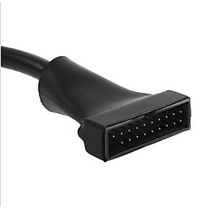 XIAOSHI 2-Pack USB 3.0 19 Pin Male to USB 2.0 9-Pin Motherboard Female Housing cable adapter