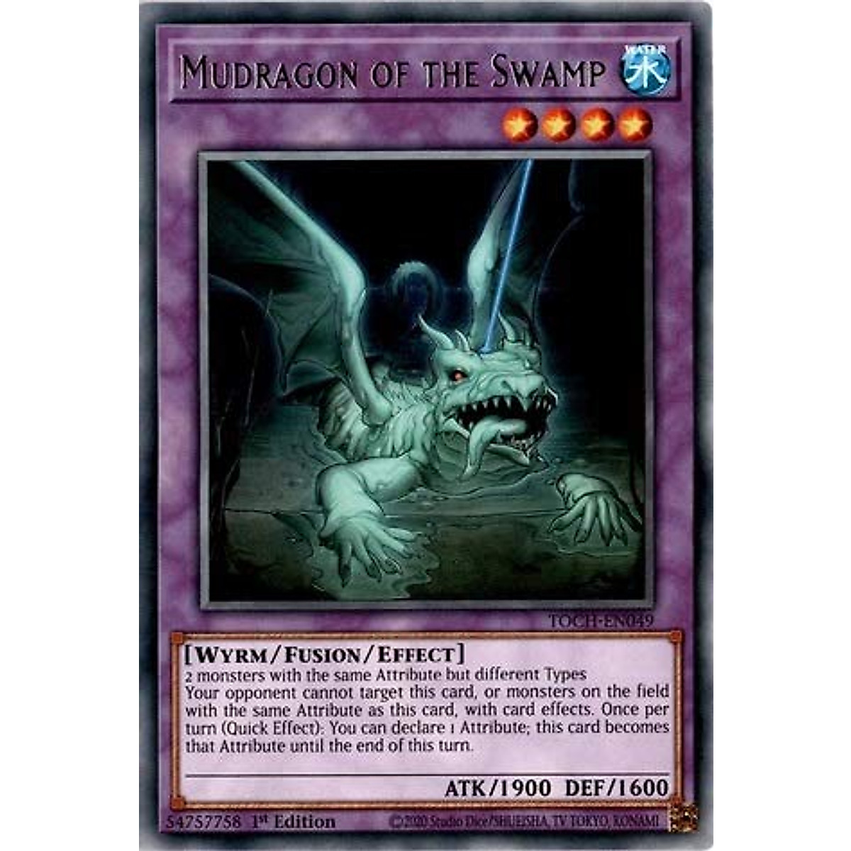 Mudragon of the Swamp - TOCH-EN049 - Rare - 1st Edition