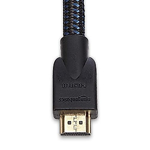 Amazon Basics High-Speed HDMI Cable (18Gbps, 4K/60Hz) - 15 Feet, Nylon-Braided