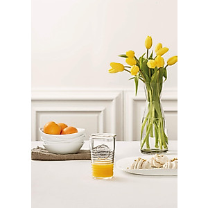 Bormioli Rocco Officina1825 Cooler Glass, Set of 4, 4 Count (Pack of 1), Clear