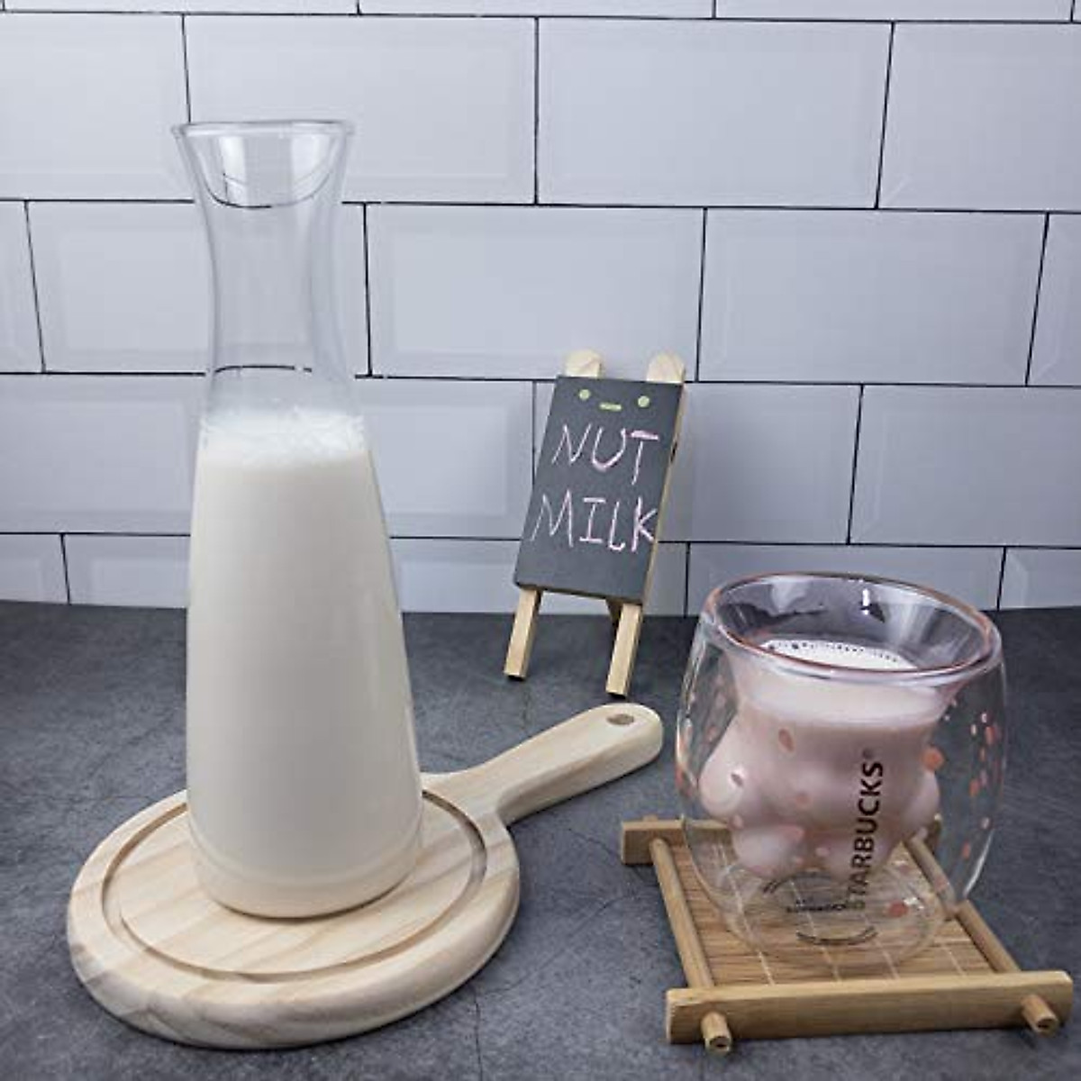 2 Pack - 80 Micron Nut Milk Bag - 12X12 Inches - Multiple Usage Reusable Food Strainer, Cold Brew Coffee Bag, Food Grade Nylon Mesh, BPA-Free, Cheesecloth Bag, Yogurt Strainer, Juice Filter