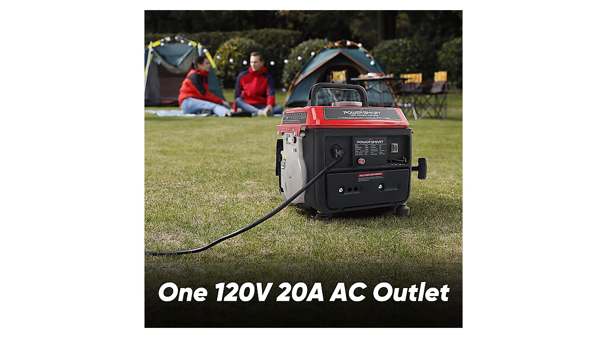 PowerSmart 1200W Portable Generator for Camping
