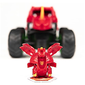 Monster Jam, Bakugan Dragonoid Remote-Control Monster Truck, Kids Toys for Boys and Girls Aged 4 and Up, 1:24 Scale