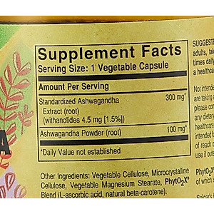 Solgar - Sfp Ashwagandha Rt, 60 veggie caps