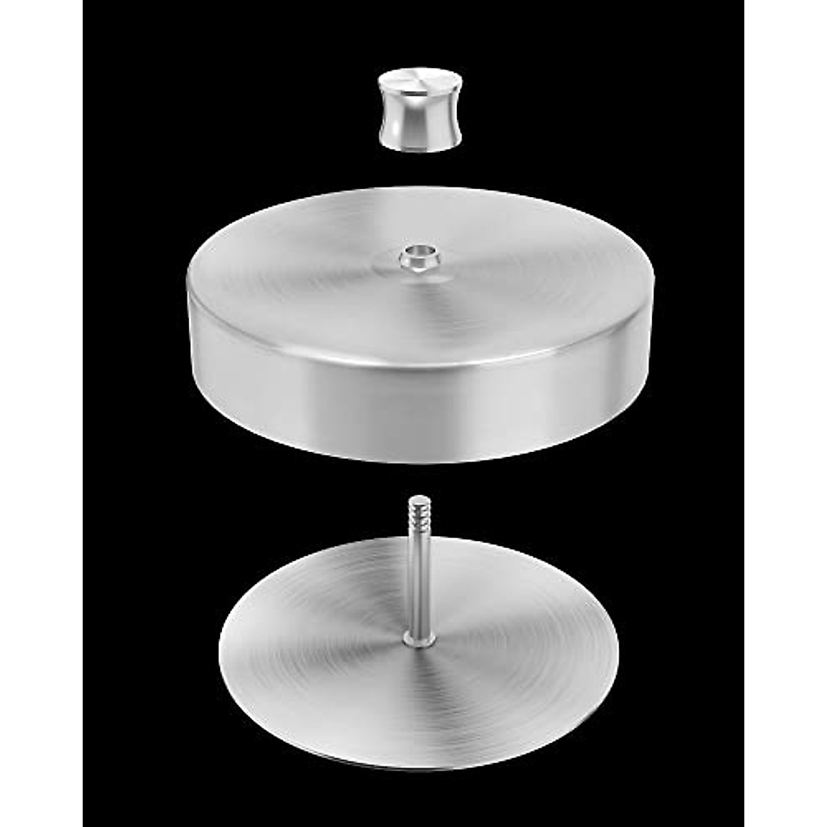 Burger Press - Hamburger Patty Maker, 3.6"/9.5cm Stainless Steel Pie Press Mold.
