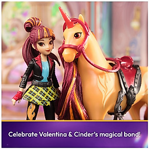 Unicorn Academy, Valentina & Cinder with 2 Accessories & Hair Tool, Dolls & Unicorn Toys for Girls Ages 4 and up