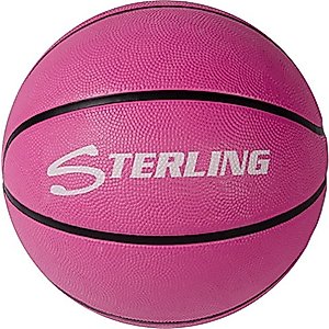 Sterling Premium Superior Grip Pink 28.5 Size 6 Rubber Basketball
