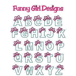 Baby Girl Embroidered INITIAL Bodysuit and MATCHING Beanie HAT Gift SET with Your Custom Name (PINK & GRAY DOT) (0-3 MONTHS)