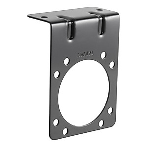 CURT 58290 Vehicle-Side Trailer Wiring Harness Mounting Bracket for 7-Way RV Blade