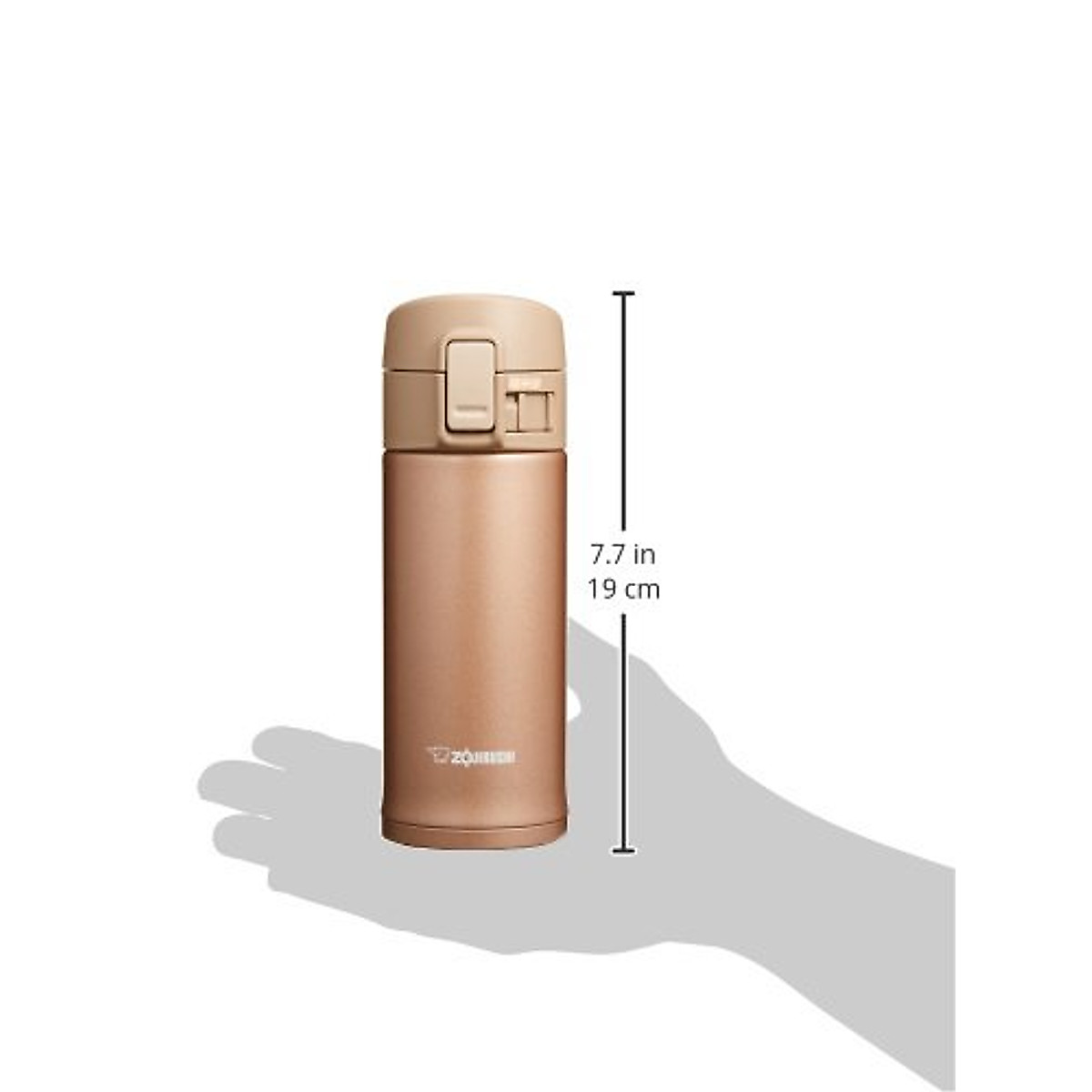 Zojirushi SM-KC36 Stainless Mug, Rose Gold