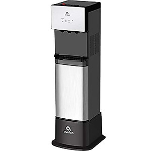 Avalon A3BLK Self Cleaning Bottom Loading Water Cooler Dispenser & Water Cooler Dispenser Base, Pedestal Height Extender for Bottom Loading and Bottleless Models, Base-BLK