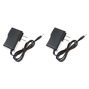 NOYITO AC to DC 4.5V 1A 1000mA Adapter Converter AC120V 100-240V to 4.5V Power Supply DC Interface 3.5 x1.35mm Wire Length 4.9 ft (Pack of 2)