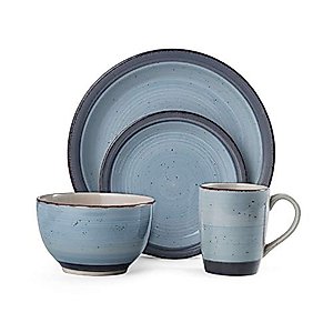 Pfaltzgraff Sadie 16-Piece Dinnerware Set, Blue