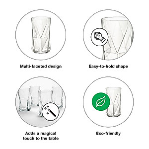 Bormioli Rocco Cassiopea 16.25 oz. Cooler Glass, Set of 4