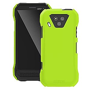 Wireless ProTech Case Compatible with Kyocera DuraForce Ultra 5G Phone Model E7110 (Verizon), Durable Slim Soft Touch Smooth Hard Cover Case (Lime Green)