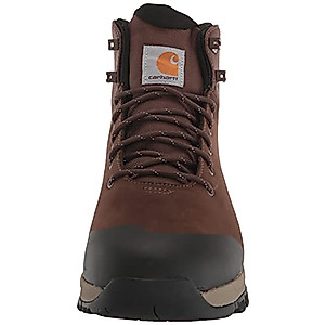 Carhartt Men's Outdoor WP 5" Soft Toe Hiker Boot FH5020-M, Dark Brown, 8.5 W