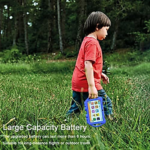 NORTH BISON Kids Tablet, 7 inch Android 11.0 Tablet for Kids, 3GB 32GB Toddler Tablet with Bluetooth, WiFi, GMS, Parental Control, Dual Camera, Shockproof Case, Educational, Games Dark Blue