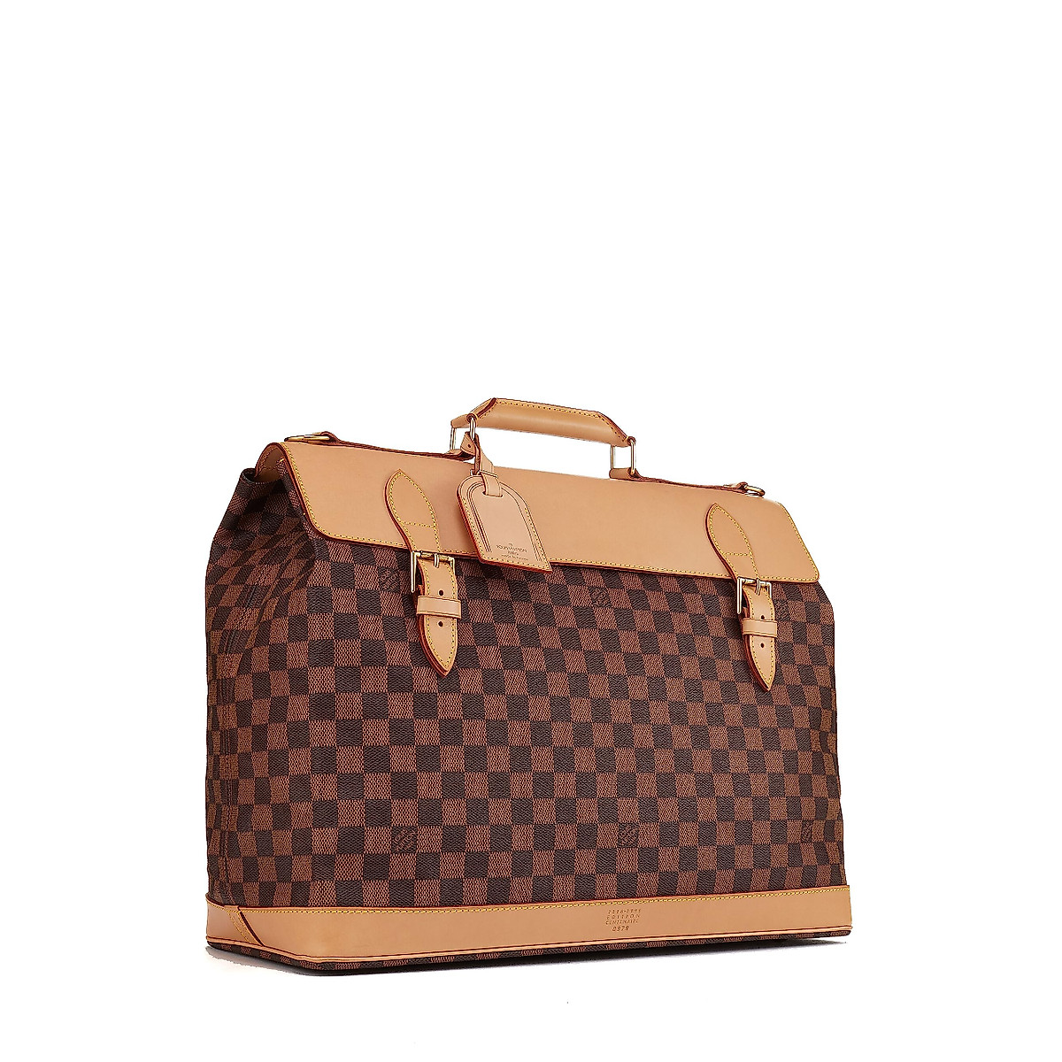 Louis Vuitton, Pre-Loved Damier Ebene Canvas Clipper, Brown