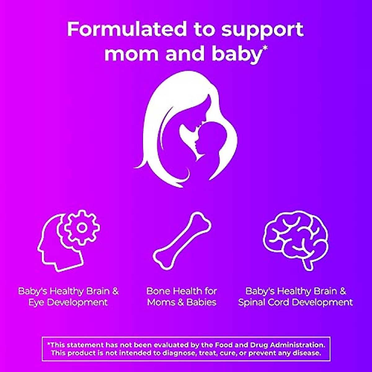 ONE A DAY Women's Prenatal 1 Multivitamin including Vitamins A, C, D, B6, B12, Iron, Omega-3 DHA & more - Supplement for Before, During, & Post Pregnancy, 30 Ct (Pack of 1)(Packaging May Vary)