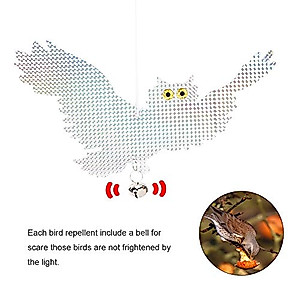 Reflective Deterrent Device, Garden Bird Deterrent Bird Repellent Devices, Bird Repellent, for Outdoor for Home