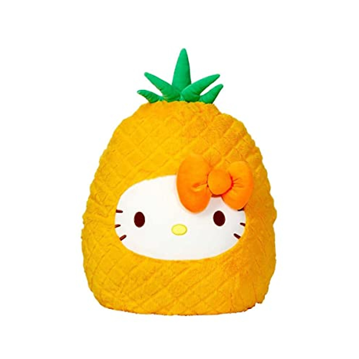 Squishmallow Kellytoy Plush 20" Hello Kitty Pineapple – Fruit Squad Pineapple – Ultrasoft Stuffed Animal Toy Soft Squishy Plush Toy (Pineapple Hello Kitty)