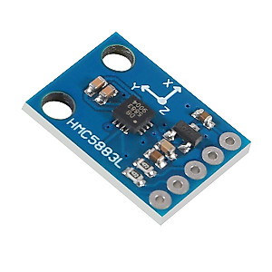ACEIRMC 5pcs GY-273 QMC5883L 3-Axis Compass Magnetometer Sensor Board Module IIC/I2C for Arduino 3-5V Power High Accurancy