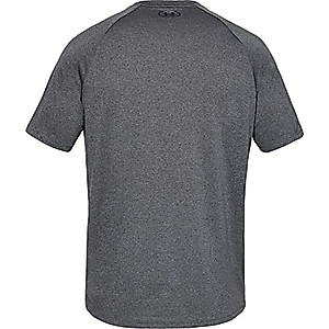 Under Armour Men's Tech 2.0 Short-Sleeve T-Shirt , Carbon Heather (090)/Black, Medium