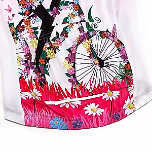 Cycling Jersey Women Biking Clothing Short Sleeve Ladies Bike Tops