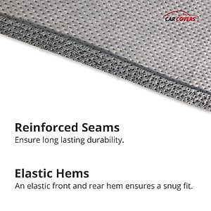 CarCovers Weatherproof SUV Cover & Warranty Compatible with Subaru 2018-2019 Crosstrek - Outdoor Cover Theft Cable Lock SUV Accessories Better Than Waterproof