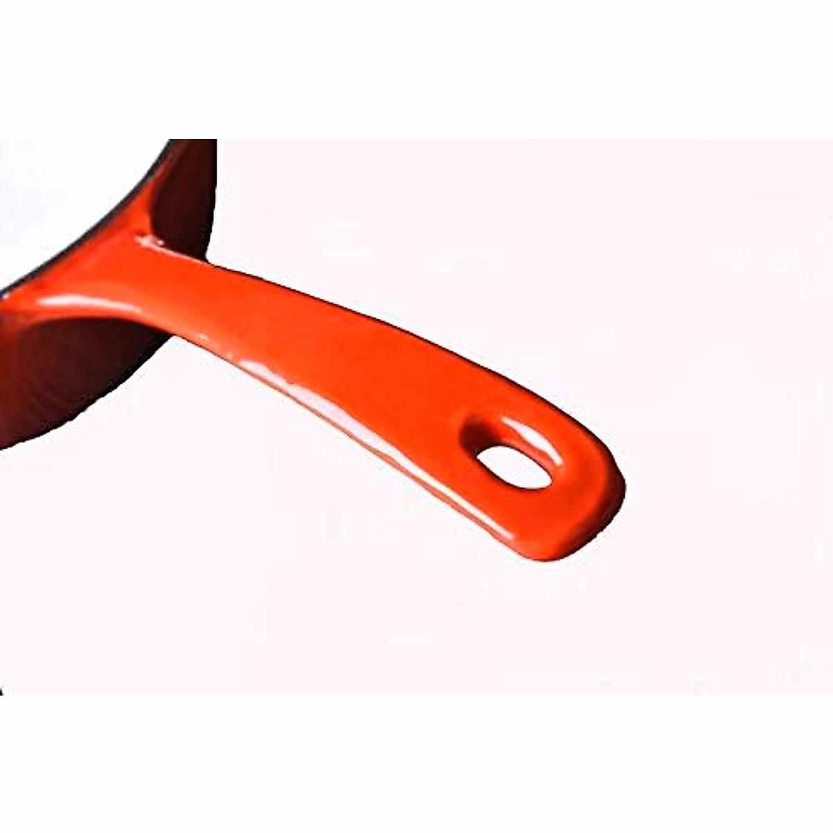 DIBOO Enameled Cast Iron Covered Sauce Pan-2.7 Quart