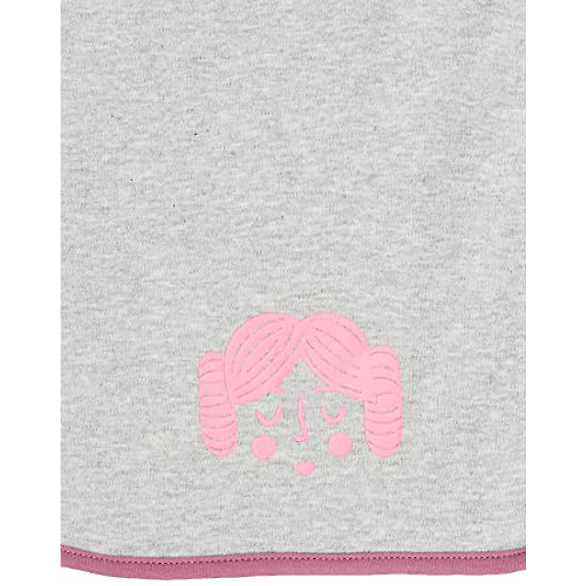 Amazon Essentials Disney | Marvel | Star Wars | Princess Girls' Burp Cloths, Pack of 6, Star Wars Tiny Rebel, One Size