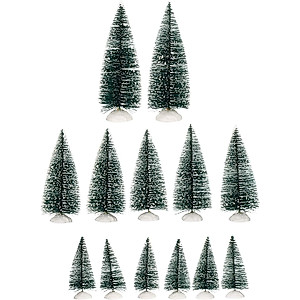 Mark Feldstein & Associates Winter Village LED Tea Light 31 Piece Porcelain Tabletop Christmas Figurine Boxed Set