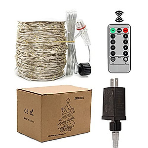 RESNICE LED Fairy String Lights 660FT 2000 LEDs Long Outside Indoor Plug In String Lights Waterproof Remote Control for Living Bed Room, Backyard, Patio, Garden, Porch, Wedding or Christmas