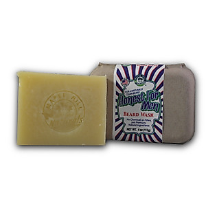 Honest For Men Original Scent Beard Wash 5 Bar Value Pack - 100% All Natural Ingredients - Best Beard Shampoo and Conditioner for a Healthy Beard - Hand Crafted in U.S.A.