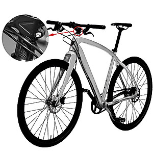 Fengek 15 Pcs Headset Spacer for Bicycle, 7 Sizes Carbon Fiber Road Bicycle Stem Headset Spacers Kit for 1-1/8 Inch Stem, 1mm 2mm 3mm 5mm 10mm 15mm 20mm