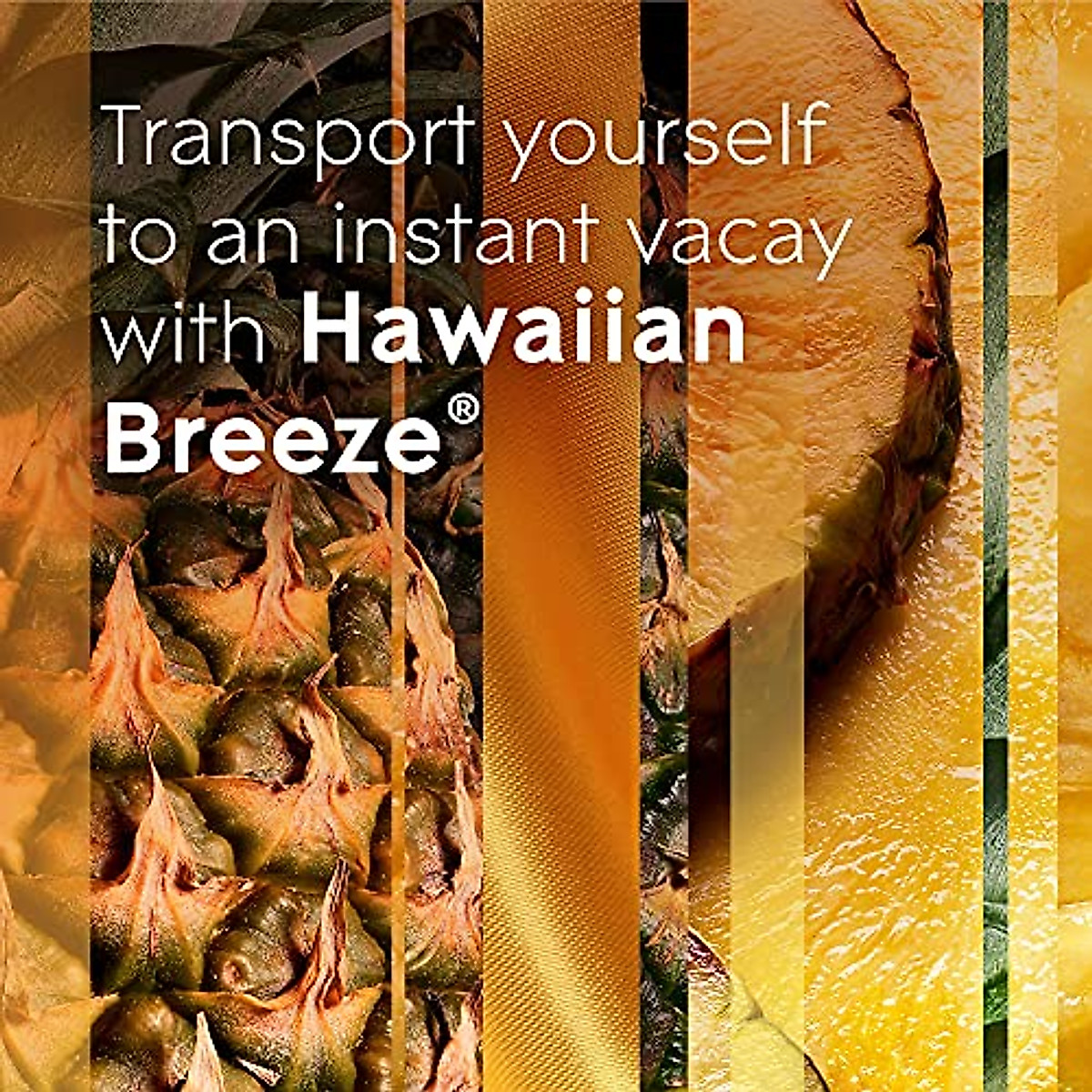 Glade Candle Jar, Air Freshener, Hawaiian Breeze, 3.4 oz, 2 Count