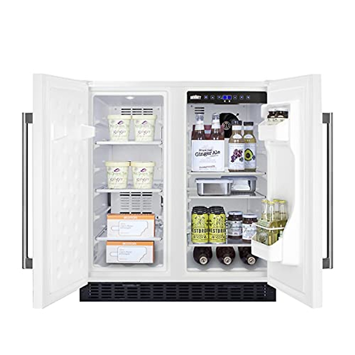 5.4 Cu. Ft. Frost-Free Refrigerator-Freezer, White
