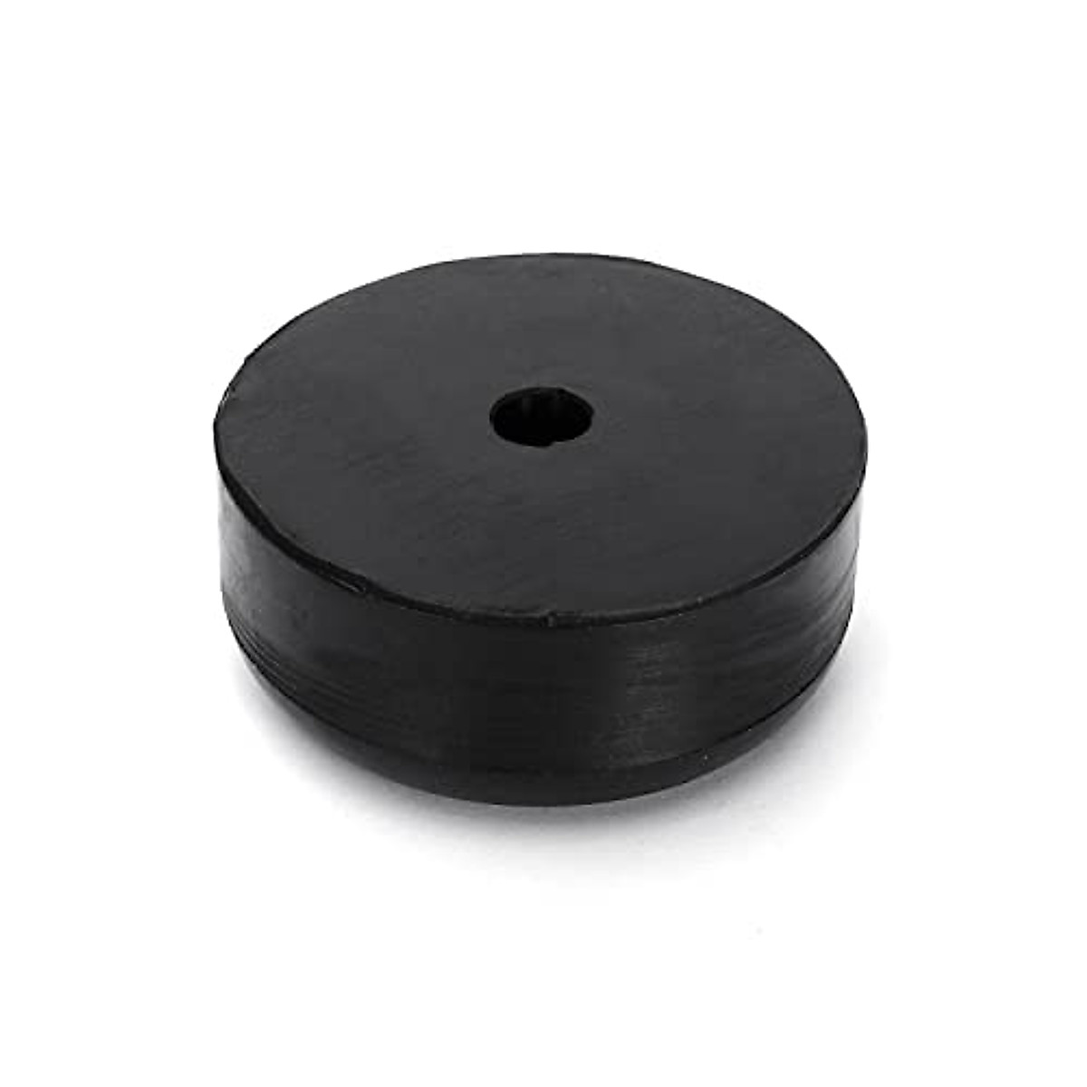 2.5" 2.5 Inches Round Rubber Bumper, Rubber Bump Stops, Feet Bumpers, Replace for Cargo Trailer Ramp Doors, and for Truck Gates (Pack of 2)