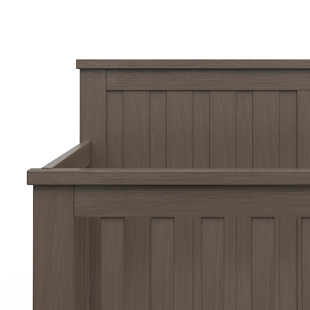 Child Craft Calder 4-in-1 Convertible Crib, Baby Crib Converts to Day Bed, Toddler Bed and Full Size Bed, 3 Adjustable Mattress Positions, Non-Toxic, Baby Safe Finish (Brushed Truffle)