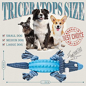 LEGEND SANDY Dog Toy for Aggressive Chewers, Squeaky Dog Toys for Large Dog, Tug of War Dog Toy to Keep Them Busy, Plush Stuffed Animals Dog Chew Toy for Large Breeds, Puppy Chew Toys for Teething