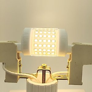 QLEE Dimmable 12w R7s Led Bulb 78mm Daylight 150w Equivalent Halogen Light 3.1" Double Ended J Base T3 R7s 150w 120v Flooding Light Reading Working Security Floor Lamp Soft Light 2PCS