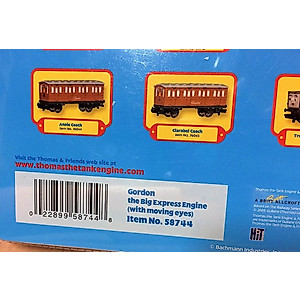 Bachmann Trains - THOMAS & FRIENDS GORDON THE EXPRESS ENGINE w/Moving Eyes - HO Scale