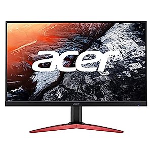 Acer KG251Q Jbmidpx 24.5” Full HD (1920 x 1080) Gaming Monitor | AMD FreeSync | Up to 165Hz Refresh Rate | Up to 0.6ms | Zero-Frame | 2 x 2 Watt Speakers (1 x Display Port, 1 x HDMI & 1 x DVI)
