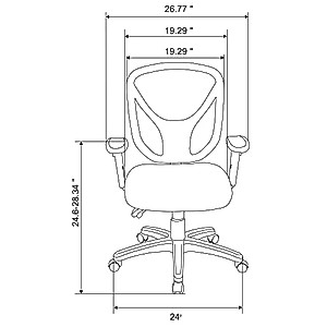 Realspace® MFTC 200 Multifunction Ergonomic Super Task Chair, Black